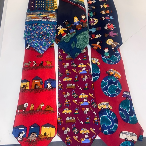 save the children | Accessories | Lot Of 6 Save The Children Ties ...
